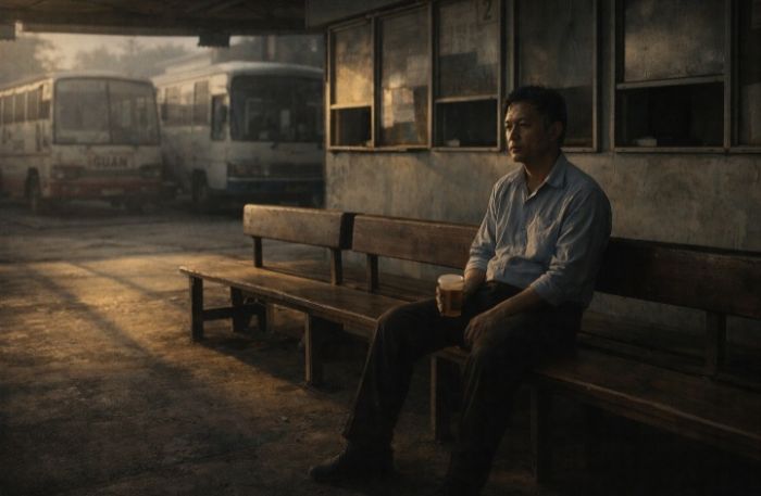 Jam Delapan Pagi di Terminal Bayangan